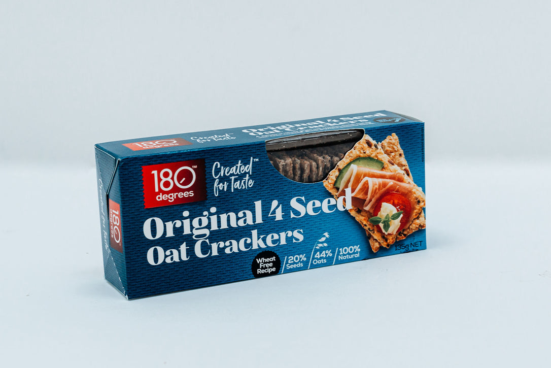 180 Degrees Four Seed Original Crackers – The Artisan Hub